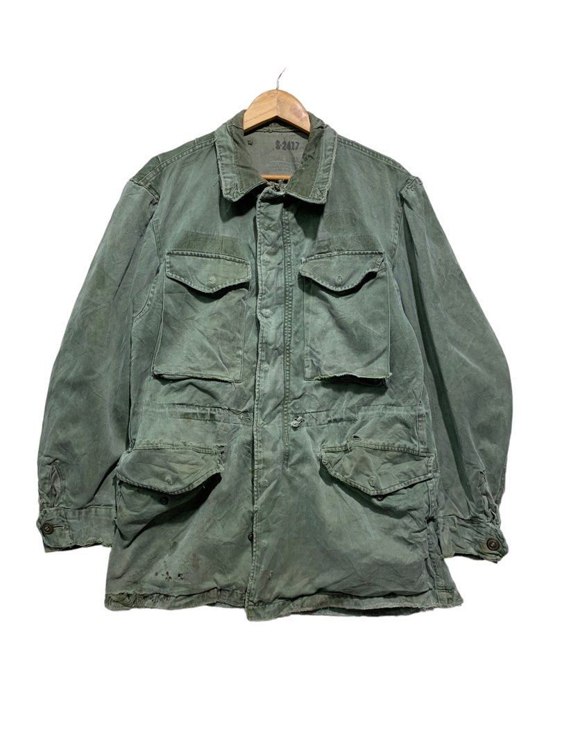 TRUE VTG 50S US ARMY M-51 FIELD JACKET TALON ZIPPER, Men's Fashion ...