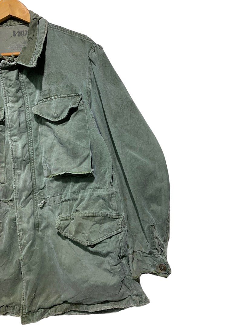 TRUE VTG 50S US ARMY M-51 FIELD JACKET TALON ZIPPER, Men's Fashion ...