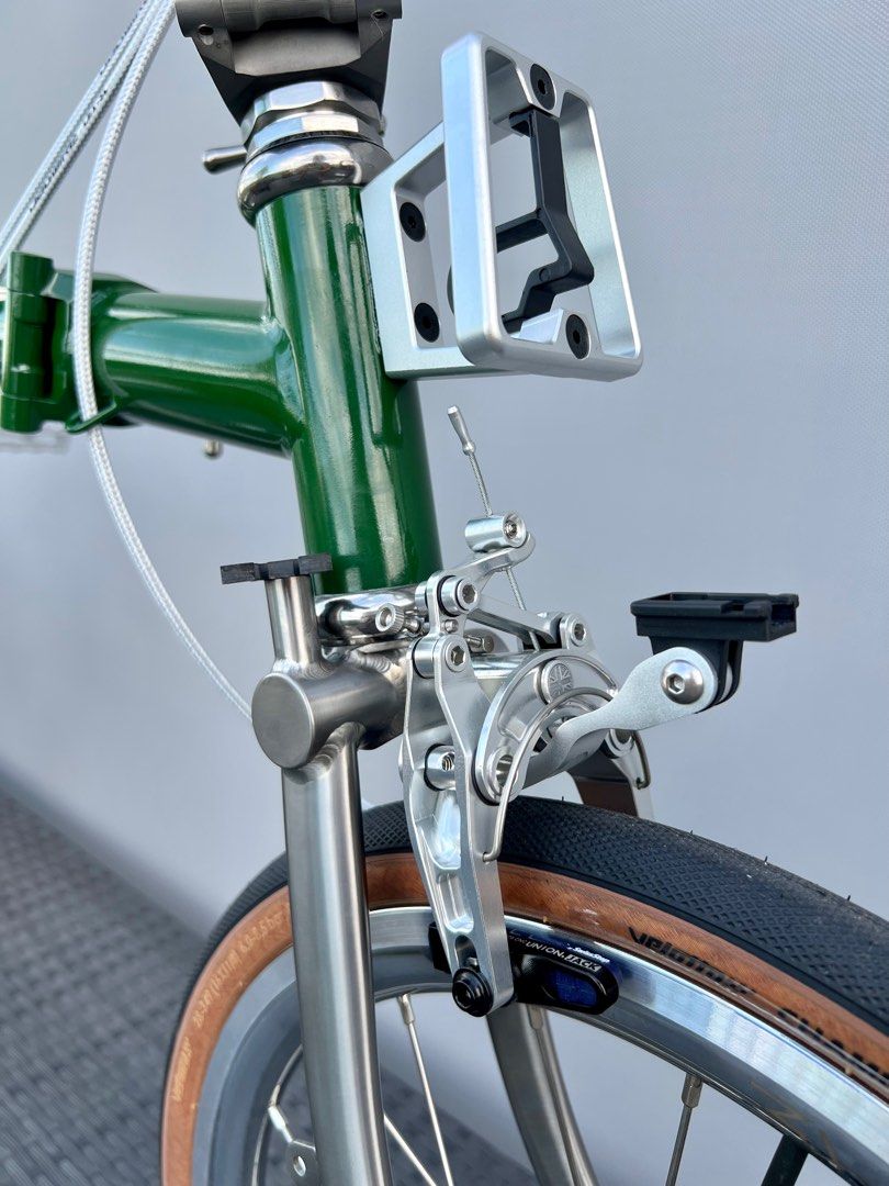 UJ UnionJack light mount Holder eebrake UJ brake Brompton, Sports Equipment, Bicycles & Parts ...