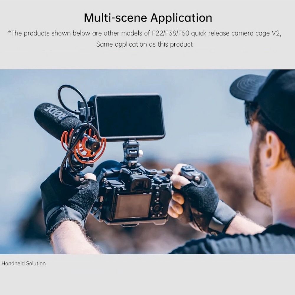 Ulanzi Falcam F22 F38 F50 Quick Release Camera Cage V2 For Sony A7M4 A7 IV 2824A, Photography ...