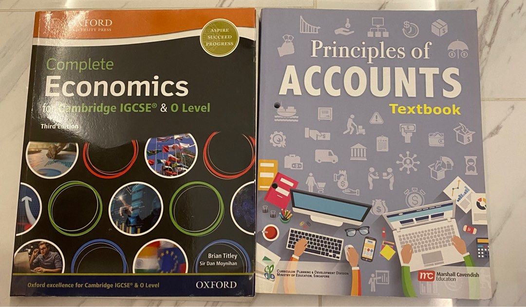 Upper sec Economics and Principles of Accounts textbook, Hobbies & Toys ...