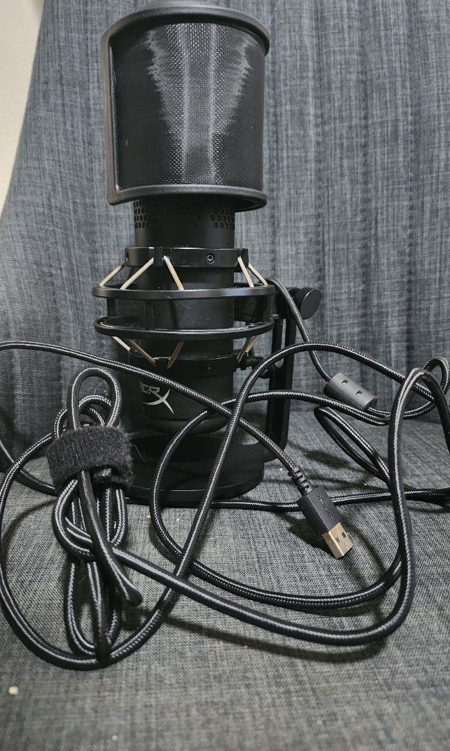 Usb Microphone Hyper X, Audio, Microphones on Carousell