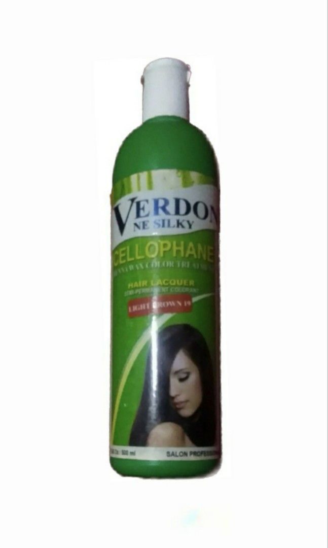 Verdon Cellophane Henna Wax Color Treatment Hair Lacquer Semi-Permanent ...