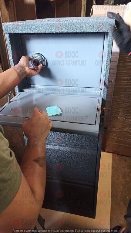 Vertical with Vault / Filing Cabinet with safety Vault / Office ...