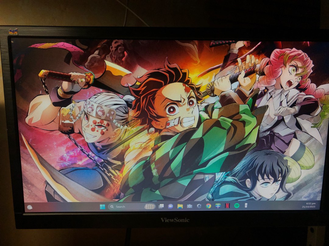 Viewsonic Monitor 19" with bracket, Computers & Tech, Parts ...