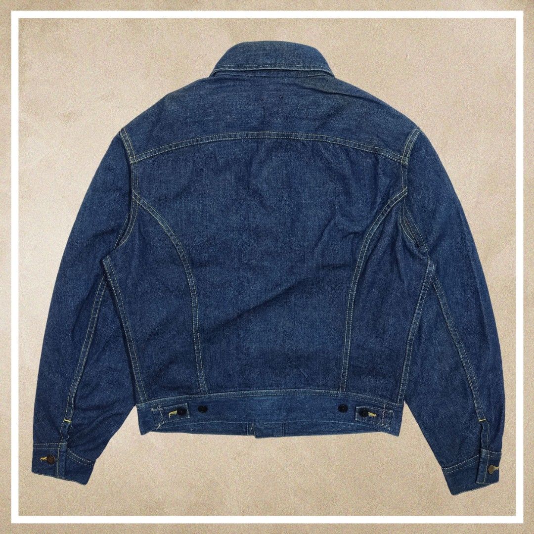 VINTAGE 1970s LEE DENIM JACKET, Men's Fashion, Coats, Jackets and ...