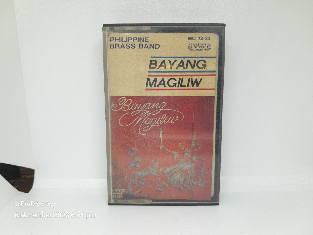Vintage Bayang Magiliw Philippine Brass Band Casette Tape, Hobbies ...