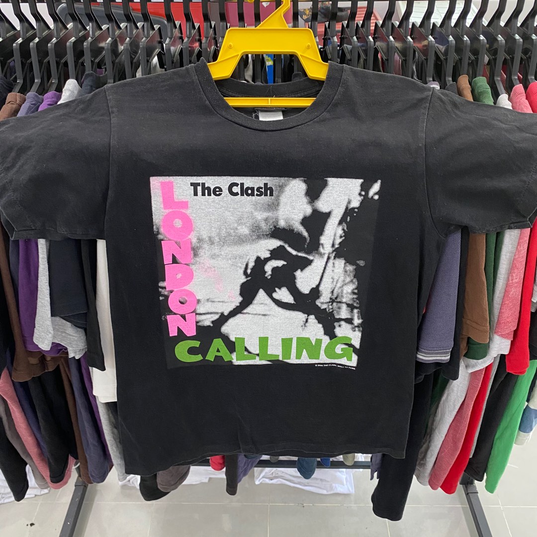 Vintage Bootleg The Clash London Calling 2006 Wall of Fame, Women's ...