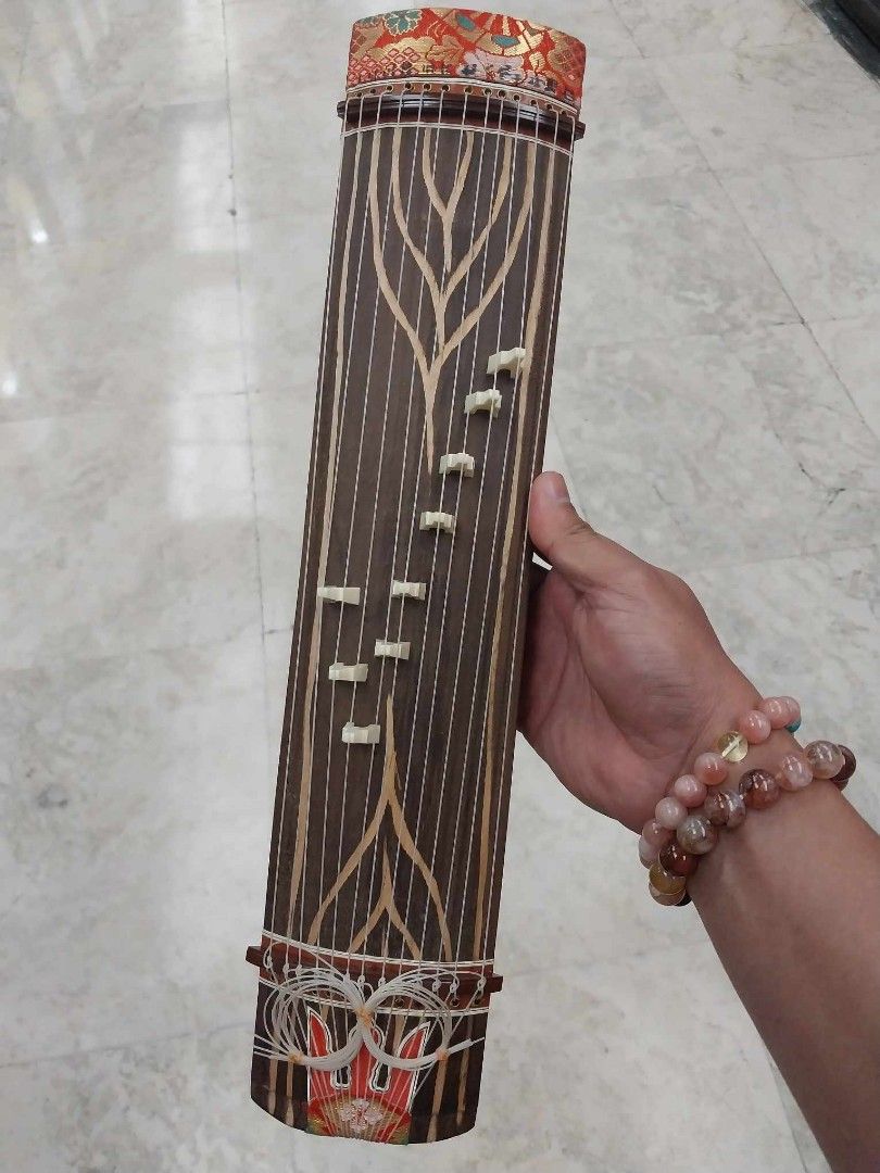 vintage japanese mini koto instrument w/brige take all 1.8k, Hobbies ...