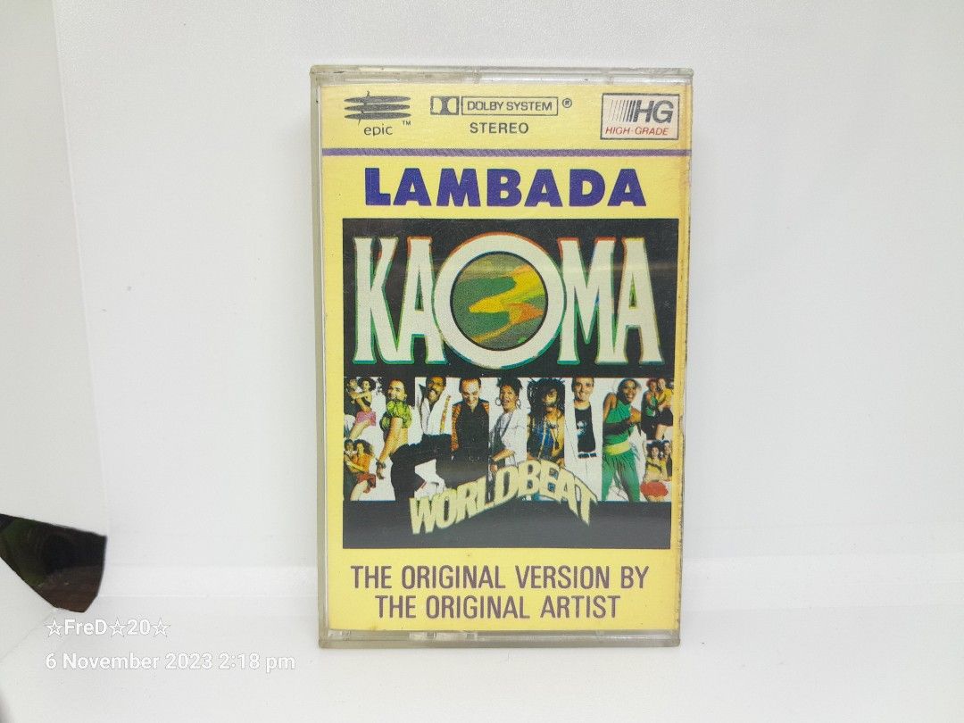 Vintage Lambada Kaoma WorldBeat Casette Tape, Hobbies & Toys ...