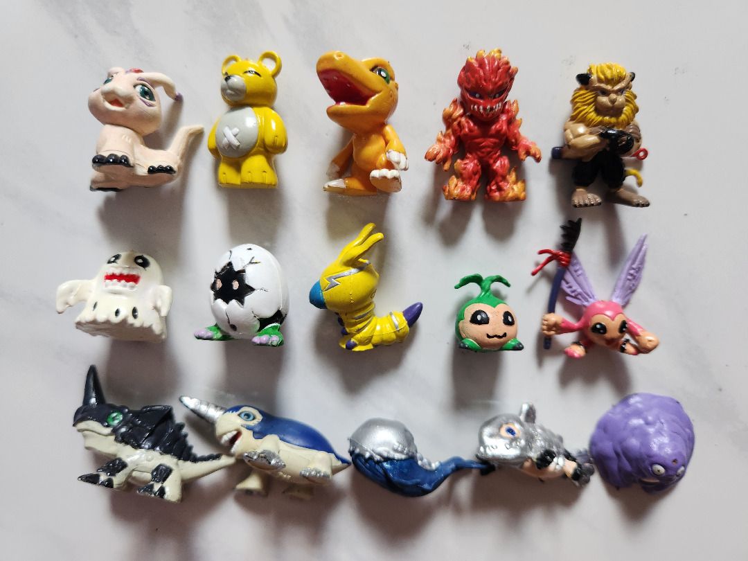 Vintage Mini Digimon Lot , Digimon Nestle Lot , Digimon kids Tamer ...