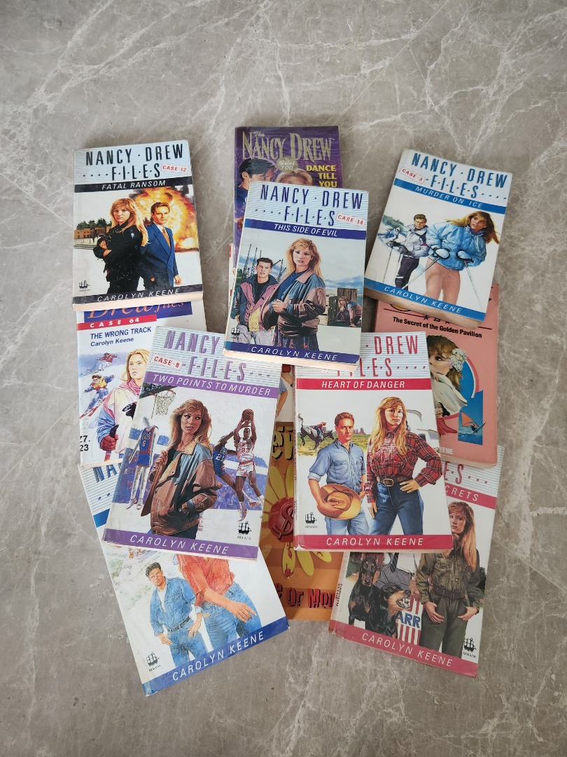 Vintage Nancy Drew Files books, Hobbies & Toys, Books & Magazines ...