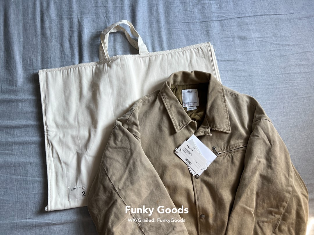 Visvim 22aw Byron Drivers Jkt, 男裝, 外套及戶外衣服 - Carousell