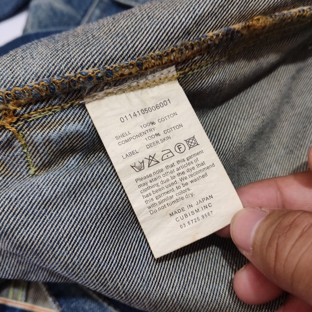 VISVIM SS101 DAMAGE TYPE-2 DENIM JACKET, Men's Fashion, Coats, Jackets ...