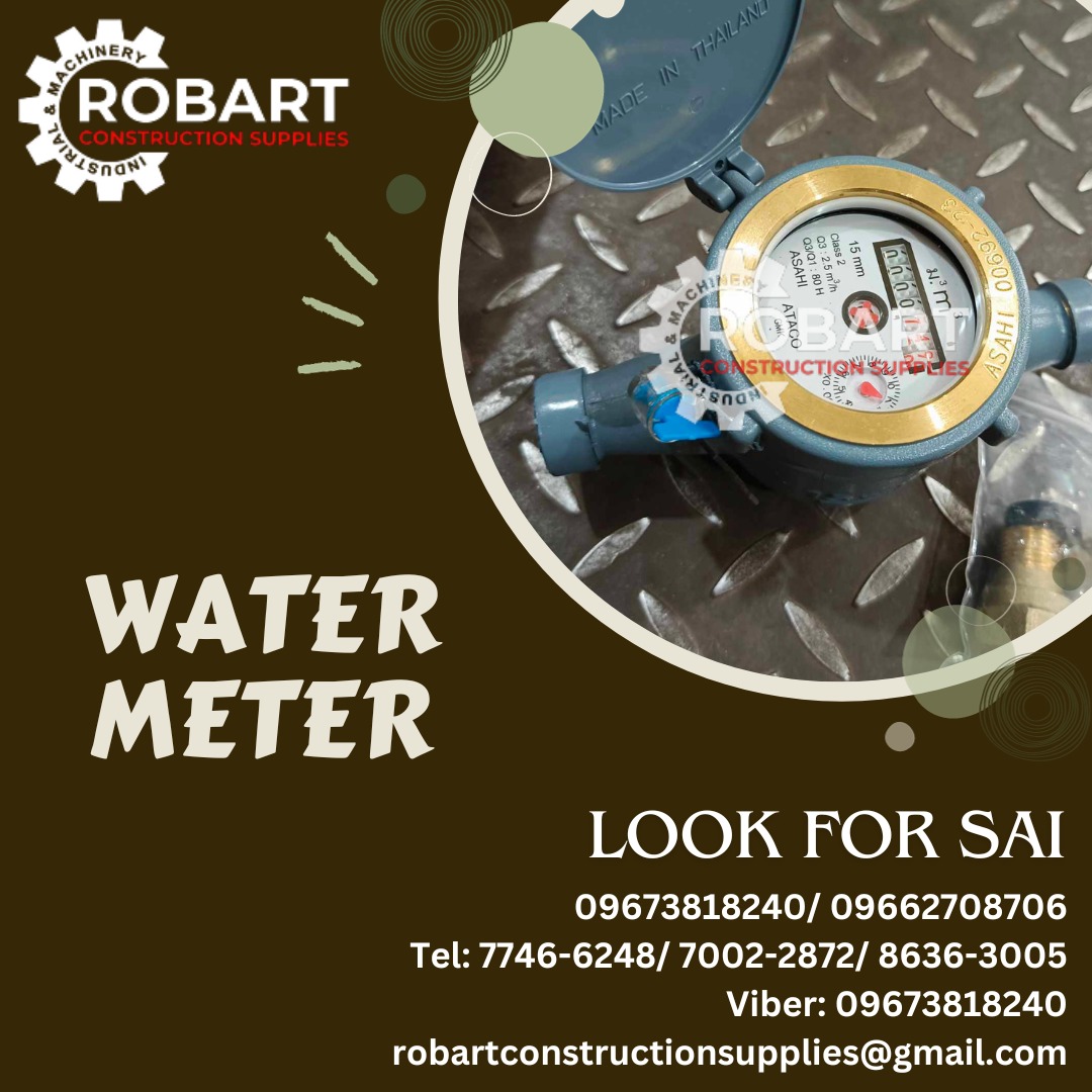 Water meter, Commercial & Industrial, Construction Tools & Equipment on ...