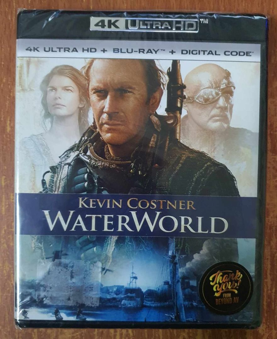 Waterworld [4K Ultra HD + Bluray], Hobbies & Toys, Music & Media, CDs ...
