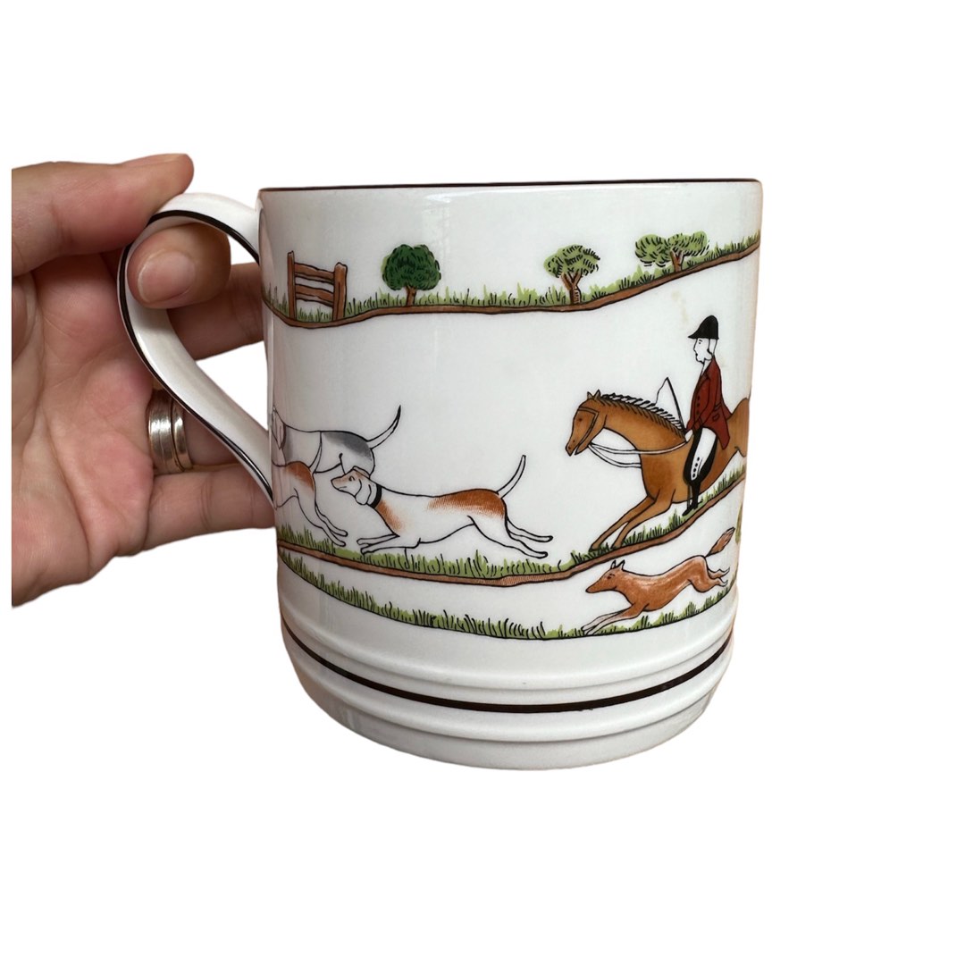 Wedgwood hunting scene mug, Furniture & Home Living, Kitchenware ...