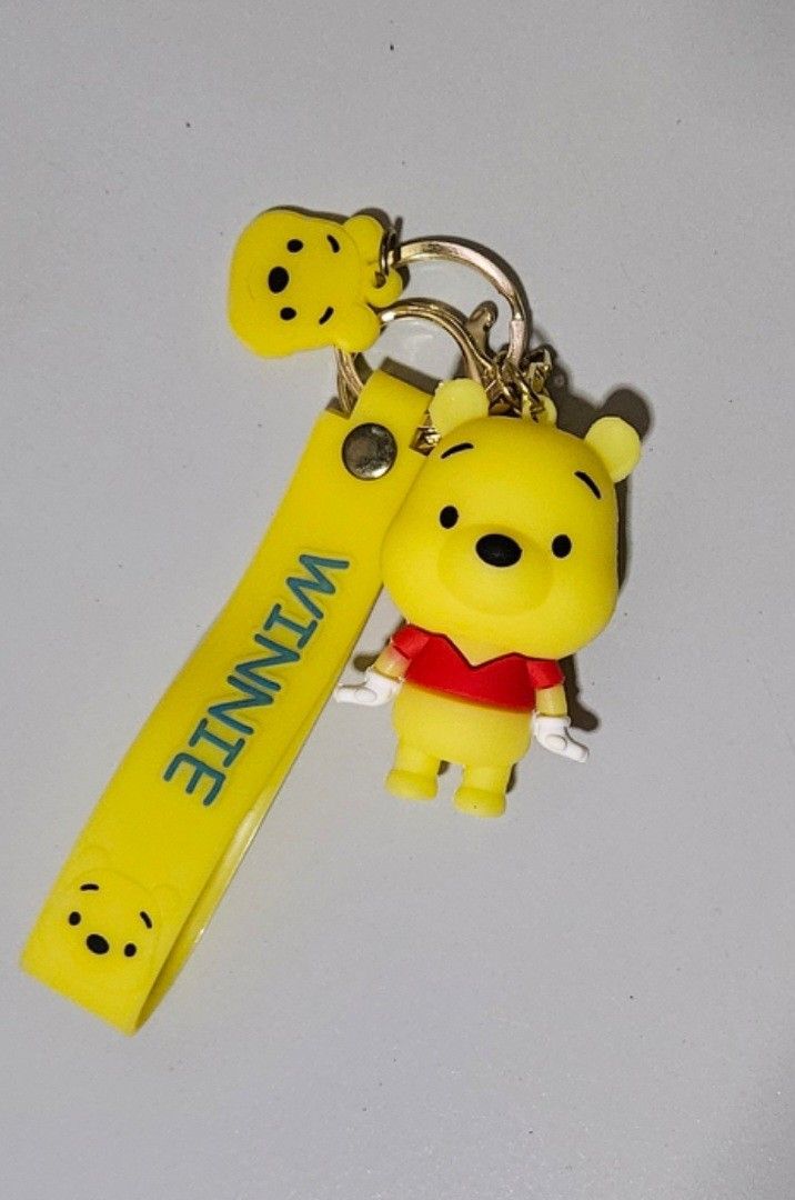 Winnie the Pooh Keychain, Hobbies & Toys, Toys & Games on Carousell