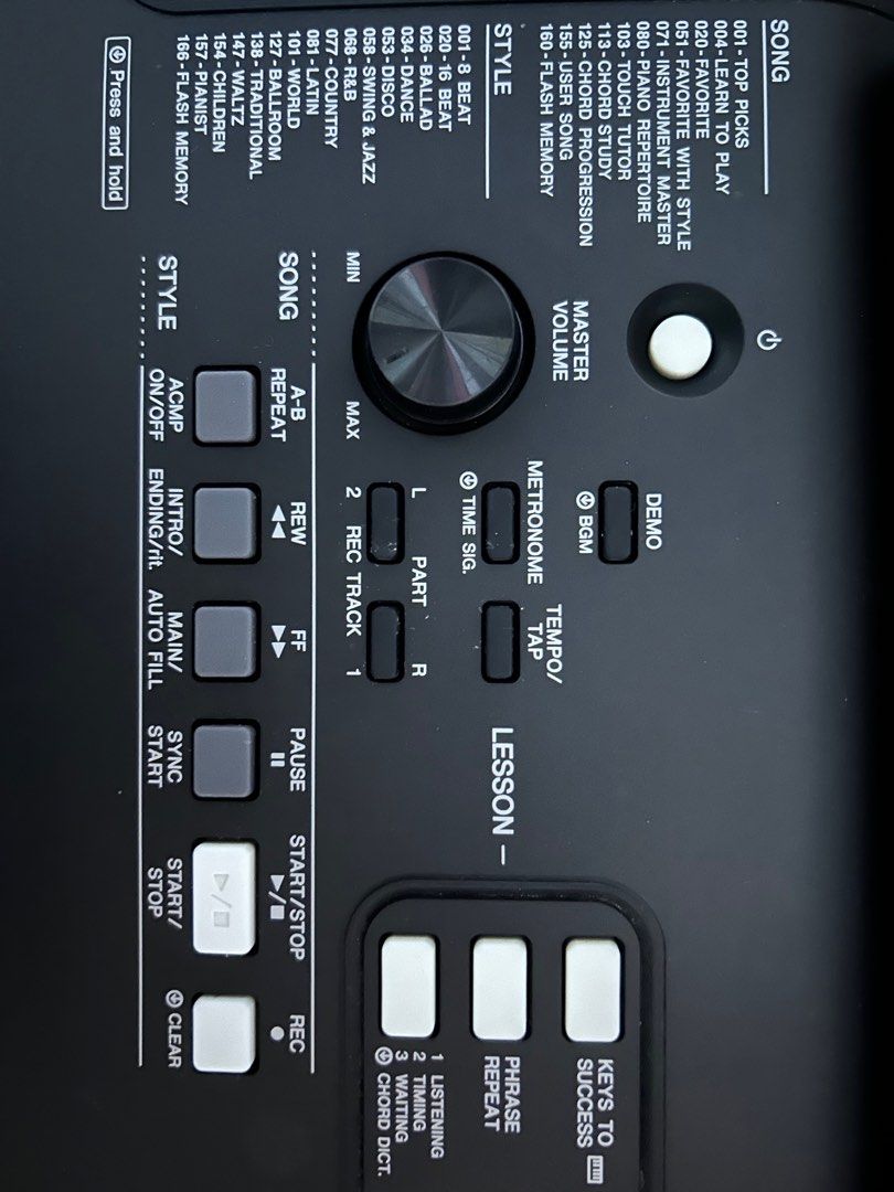 YAMAHA PSR E363, Hobbies & Toys, Music & Media, Musical Instruments on ...