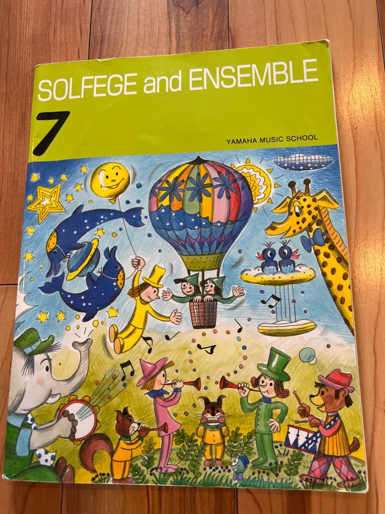 Yamaha Solfege and ensemble book 7, Hobbies & Toys, Music & Media ...