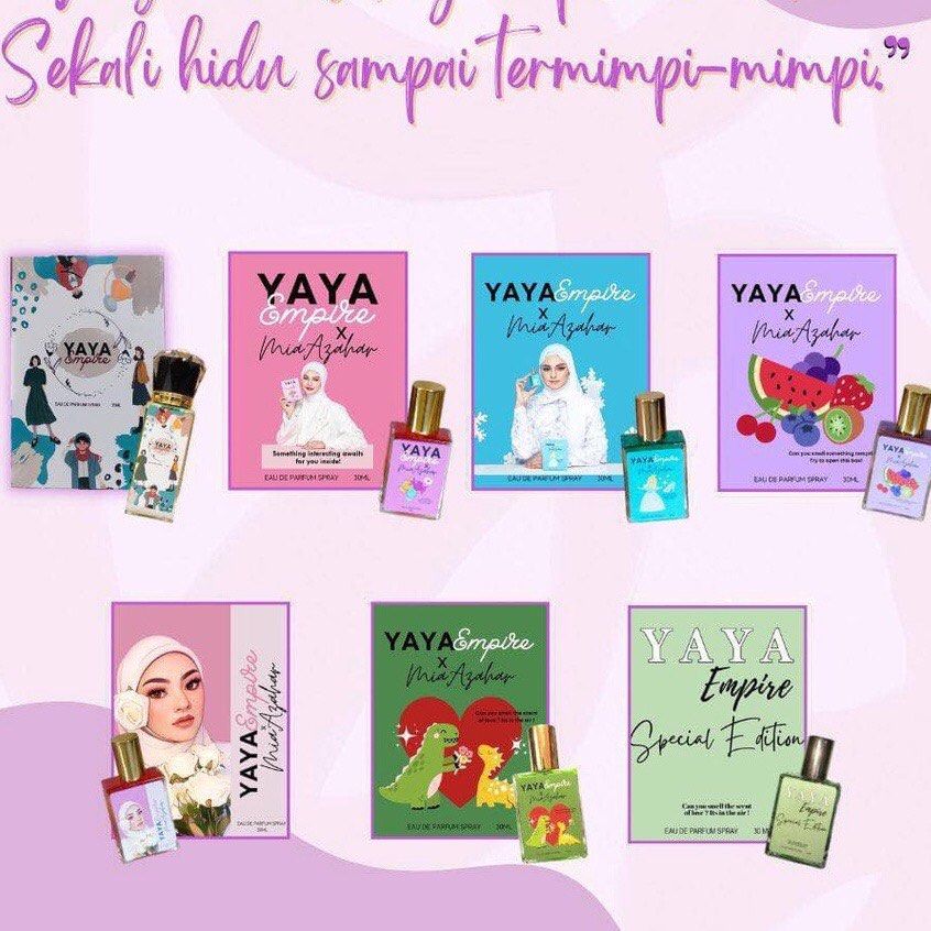 YAYA EMPIRE X MIA AZAHAR HQ, Beauty & Personal Care, Fragrance ...