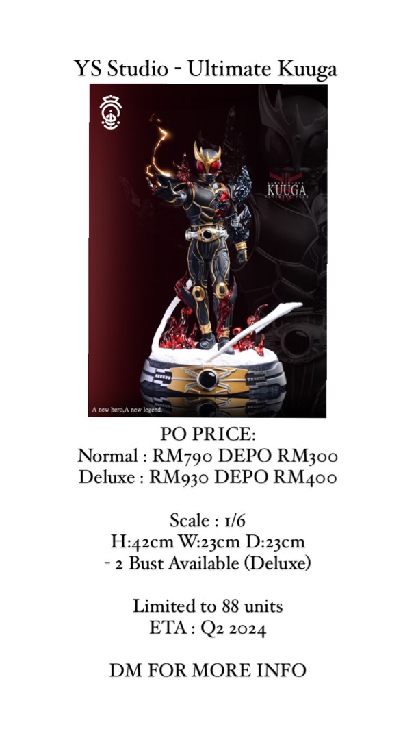 YS Studio - Ultimate Kuuga, Hobbies & Toys, Toys & Games on Carousell