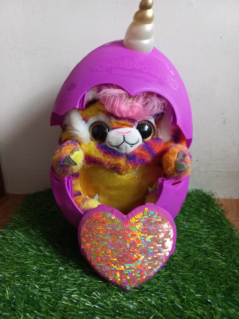 Zuru Rainbowcorns Sequin Surprise Plush Stuffed Animal, Hobbies & Toys ...