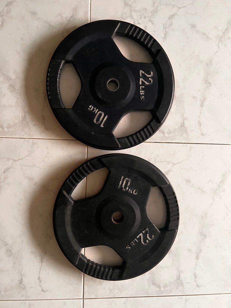 10kg weights, Sports Equipment, Exercise & Fitness, Weights & Dumbbells ...