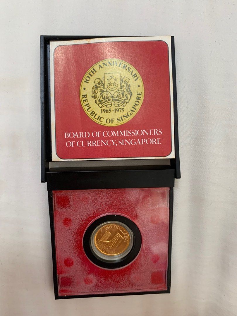 10th Anniversary $100 gold coin 1965-1975, Hobbies & Toys, Memorabilia ...