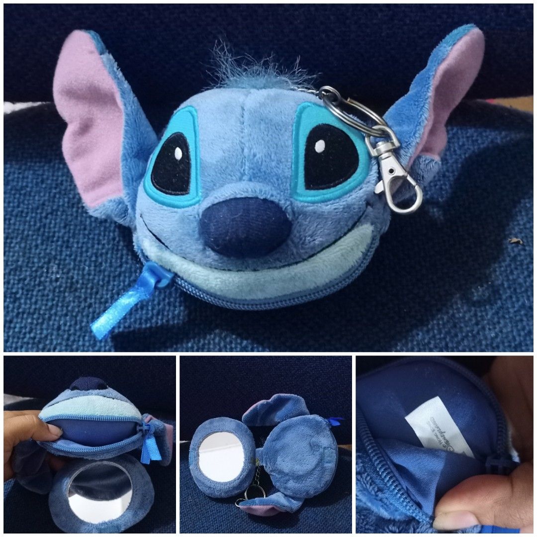 16cm disney lilo and stitch coin purse with mirror stuffed toys ...