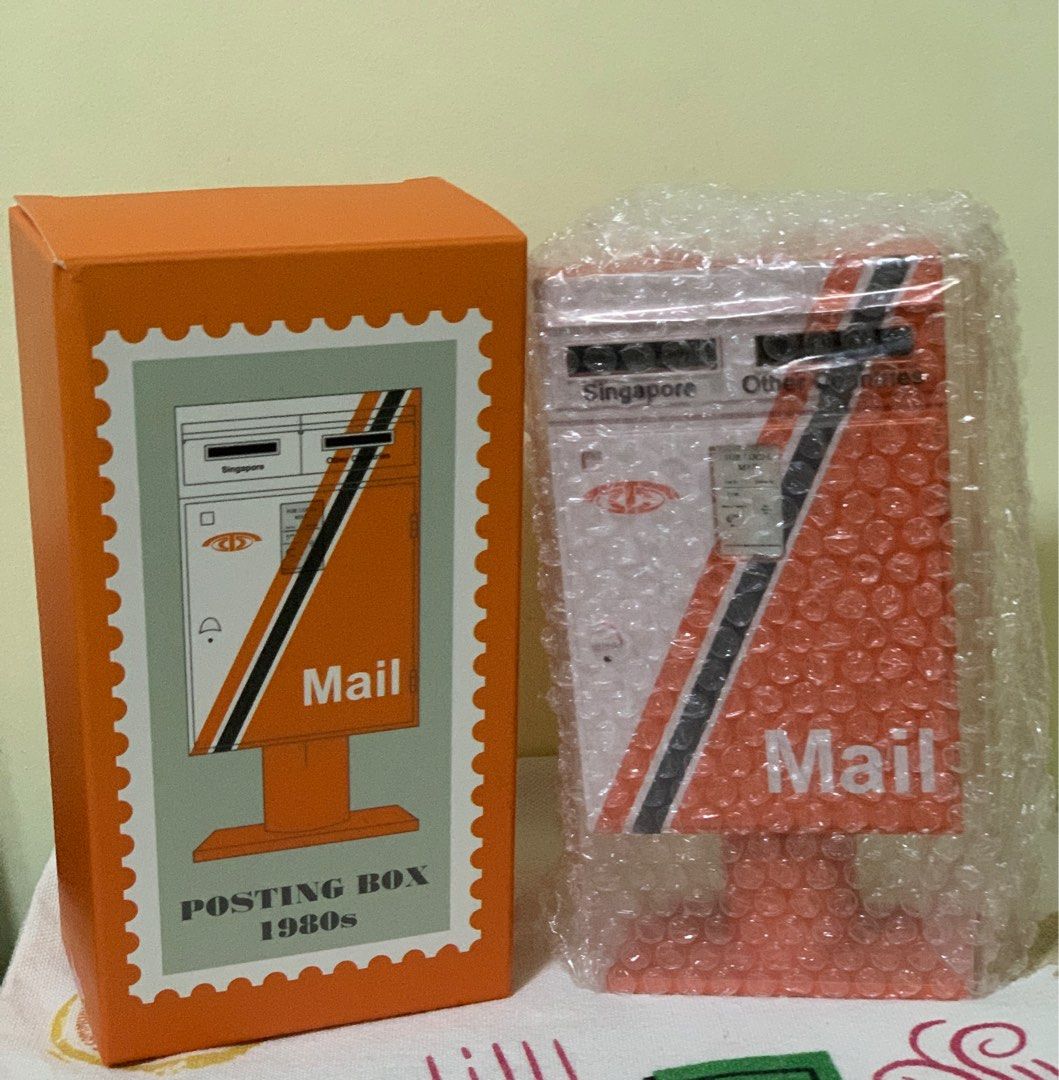 1980s Singapore Posting Coin Box, Hobbies & Toys, Memorabilia ...