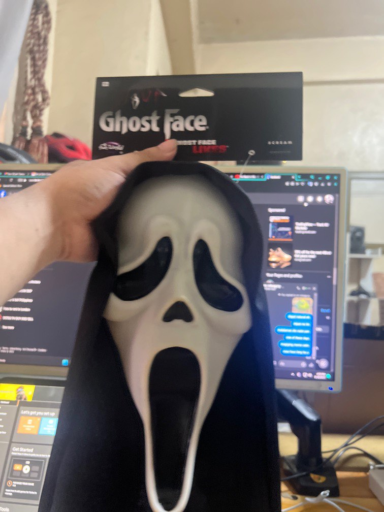 SCREAM ghostface mask funworld officially licensed, Hobbies & Toys ...