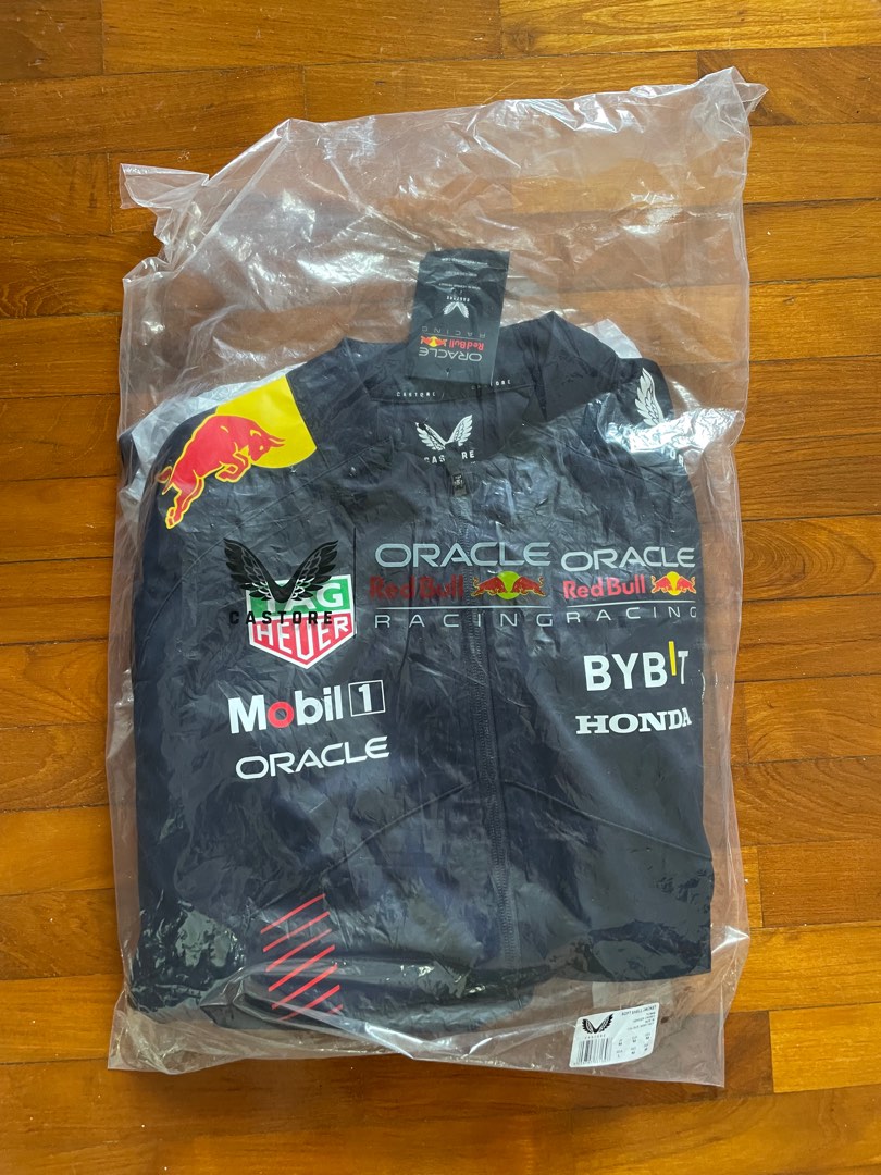 2023 Oracle Red Bull Racing Team F1 Soft Shell Jacket, Men's Fashion ...