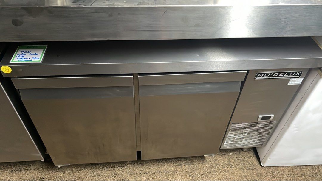 Modelux 2 door counter chiller 1200*760 / commercial counter chiller ...