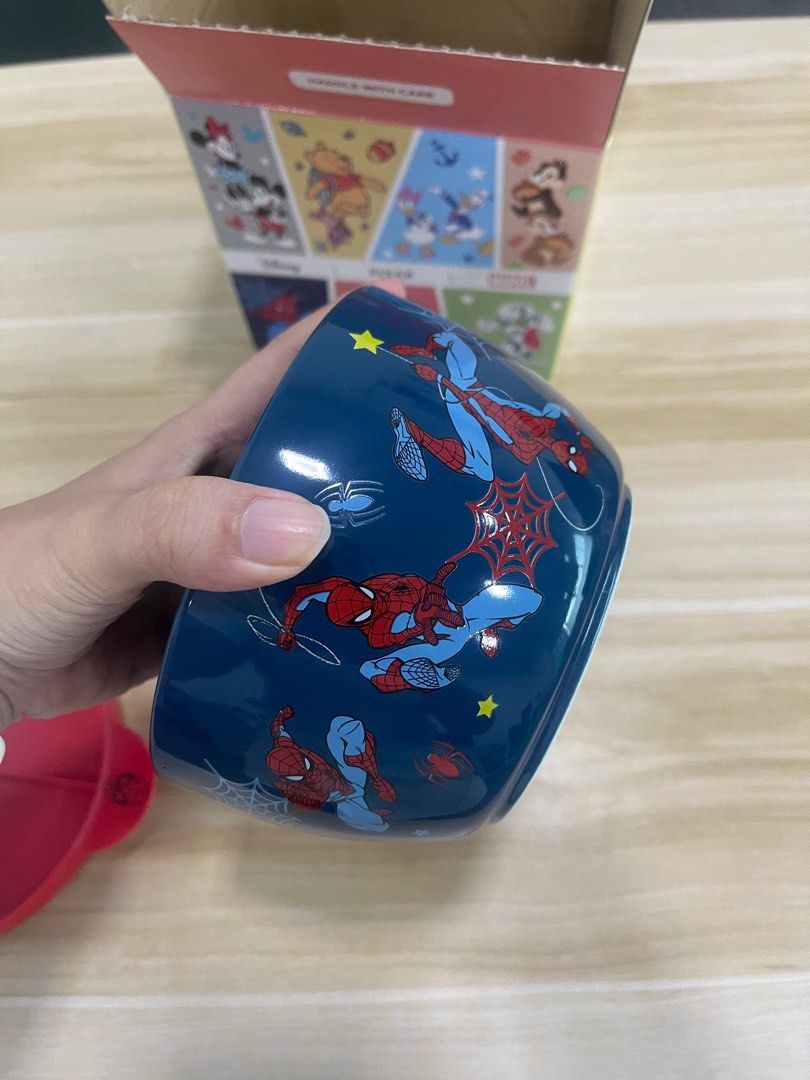7-11 Spider-Man ramen bowl, Furniture & Home Living, Kitchenware ...