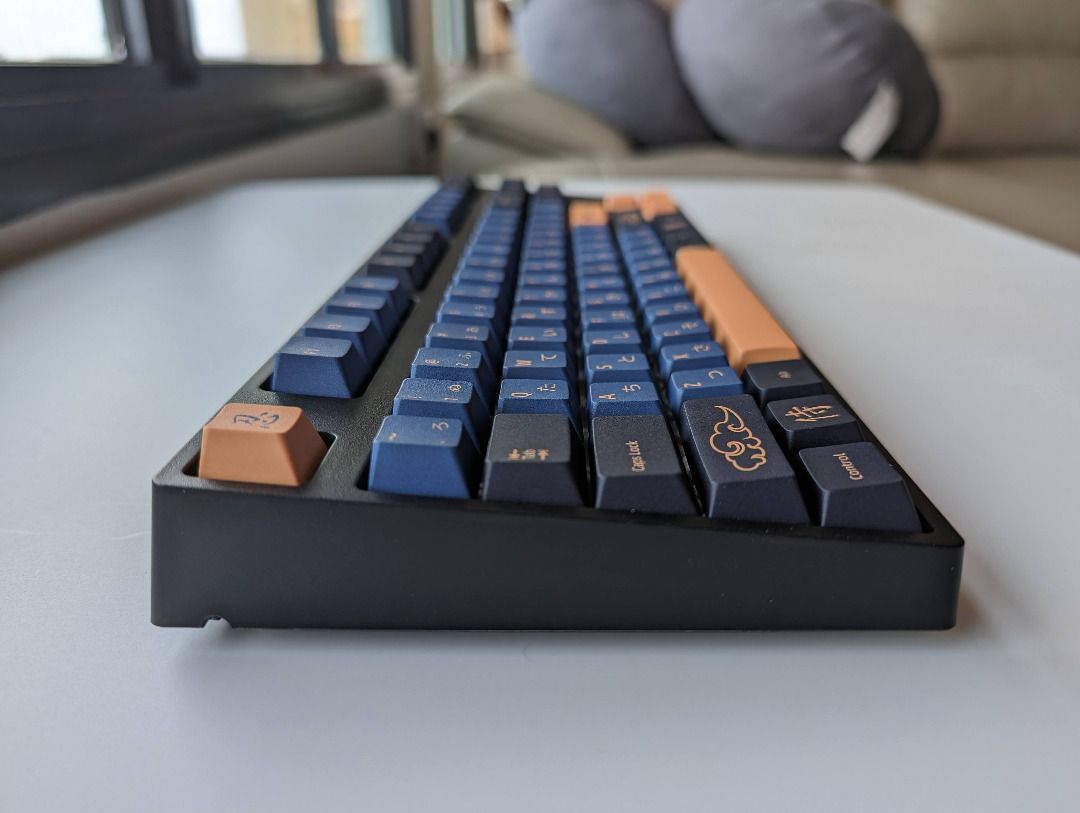 80% TKL Custom Mechanical Keyboard (BSamurai0811) - Fully Modded ...