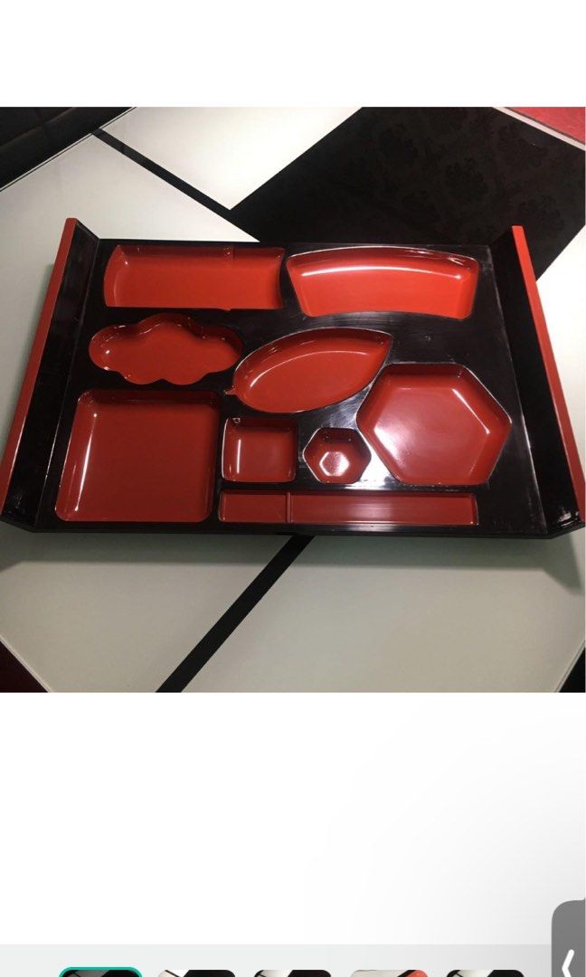 9 Compartments Bento Box, Furniture & Home Living, Kitchenware ...