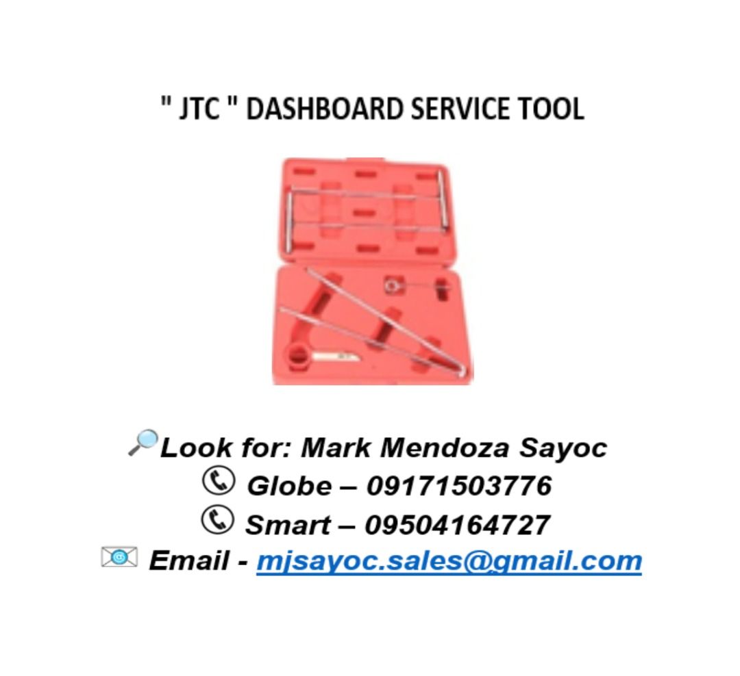 " JTC " DASHBOARD SERVICE TOOL, Commercial & Industrial, Construction ...