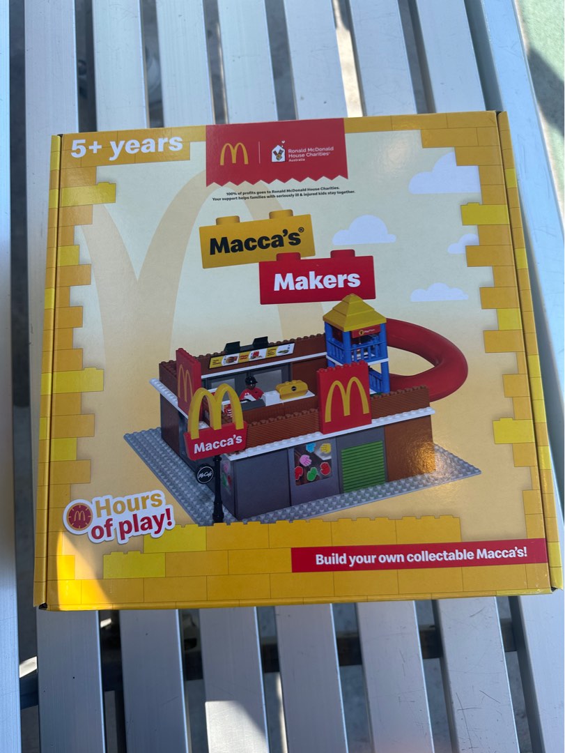 澳洲麥當勞樂高 McDonald’s Australia Maccas Lego limited edition, 興趣及遊戲, 玩具 ...