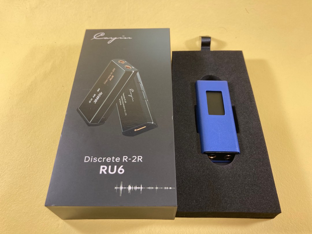 凱音 RU6 凱音 Cayin RU6 USB DAC 隨身耳擴 小尾巴, 耳機及錄音音訊設備, Soundbar、揚聲器、藍牙喇叭、耳擴在旋轉拍賣