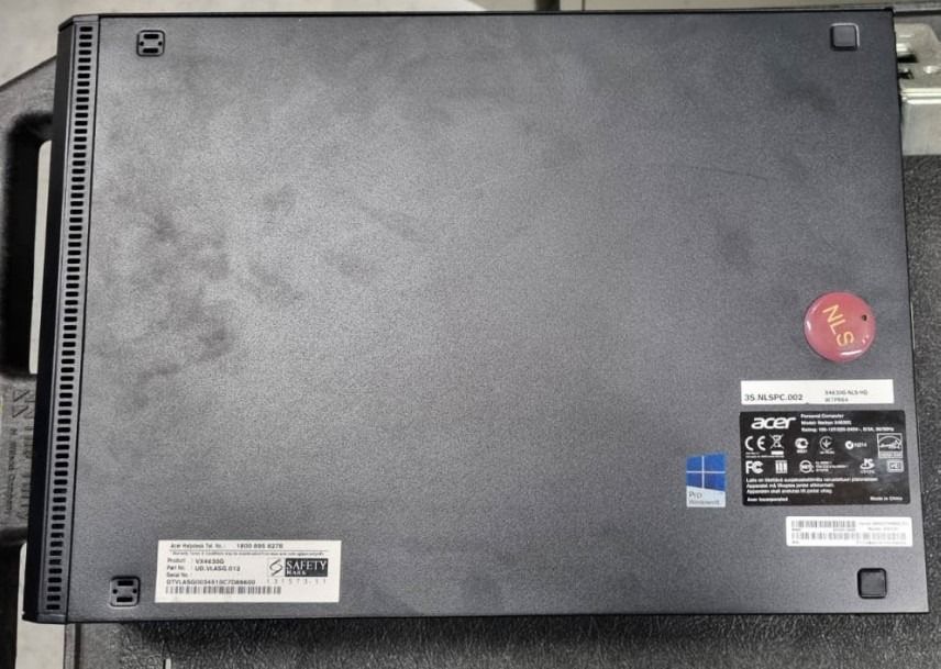 Acer i5 4th Gen Compact Desktop PC |i5-4590|4GB RAM|500GB HDD|SFF PC ...