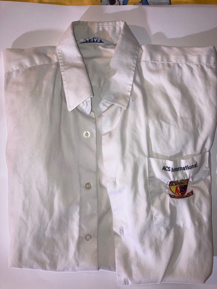 ACS International Chapel Attire Uniform, Men's Fashion, Tops & Sets ...