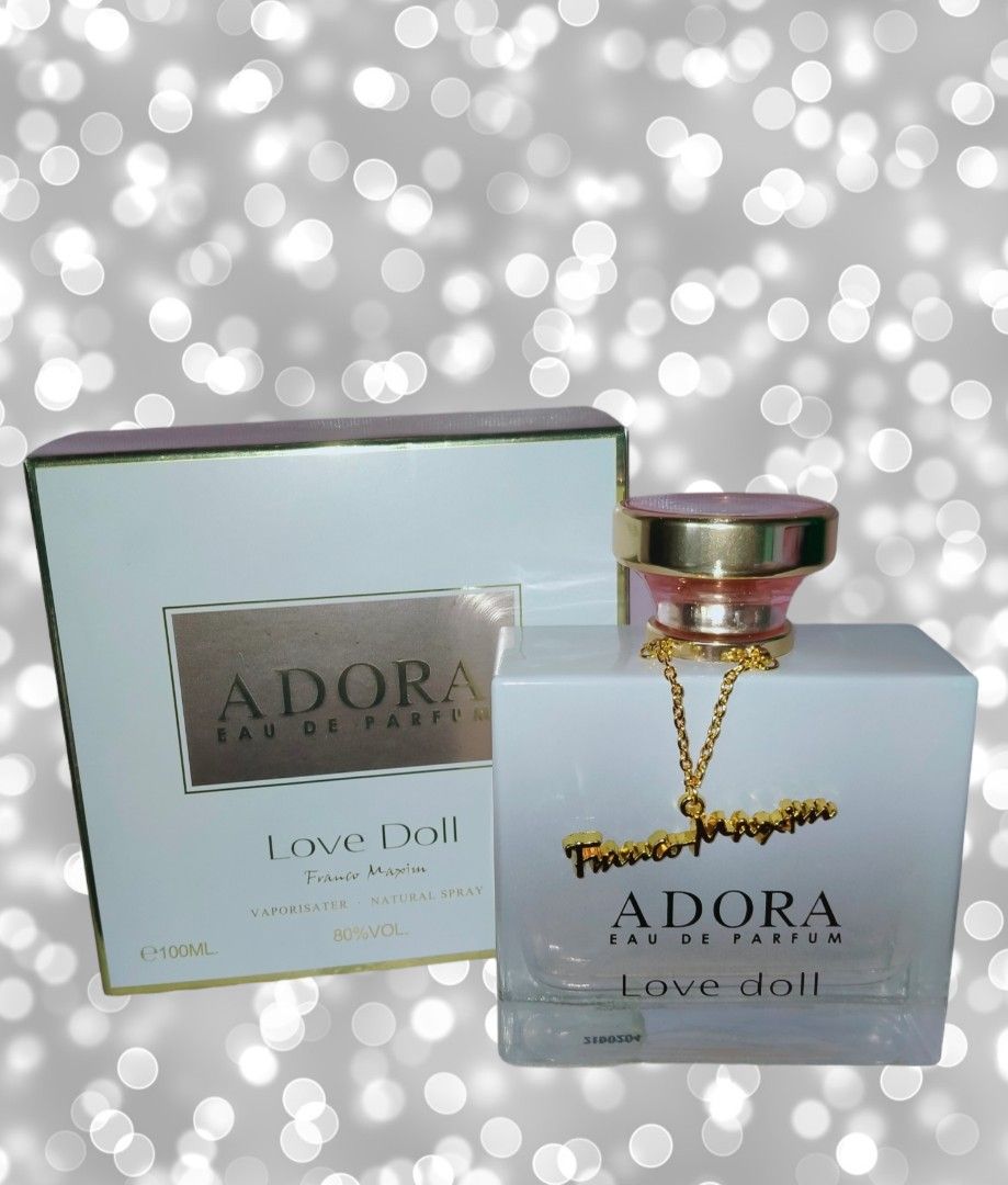 ADORA EAU DE PARFUM LOVE DOLL FRANCO MAXIM, Beauty & Personal Care ...