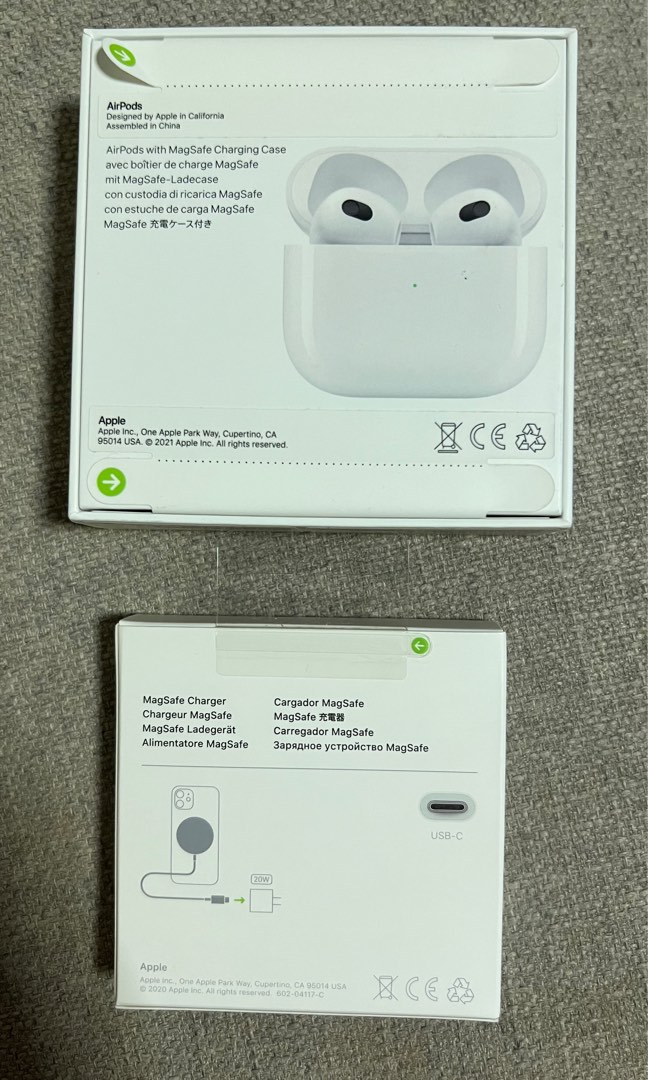 AirPod 3G with mega charger, Audio, Earphones on Carousell