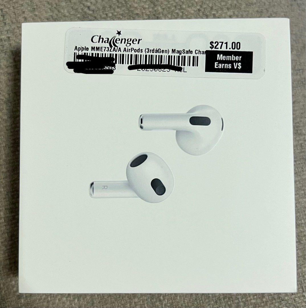 AirPod 3G with mega charger, Audio, Earphones on Carousell