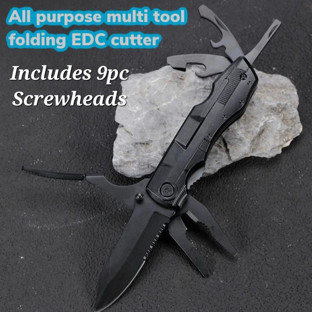All Purpose Camping Multi Tool Box Cutter Knife EDC, Sports Equipment ...