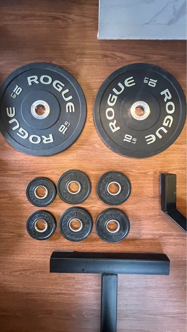 ALL-IN PHP 25k-Half Squat with plates, bumper and bench press, Sports ...