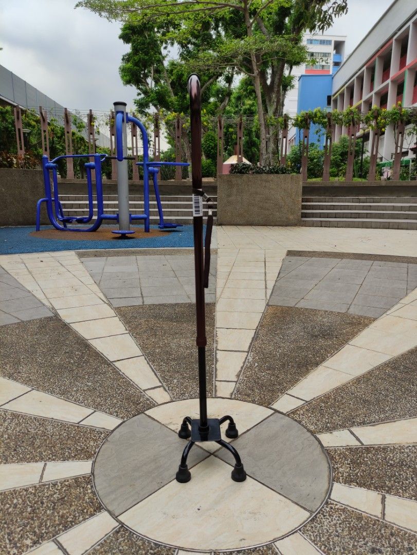 Aluminium Narrow Base Walking Stick, Health & Nutrition, Assistive ...