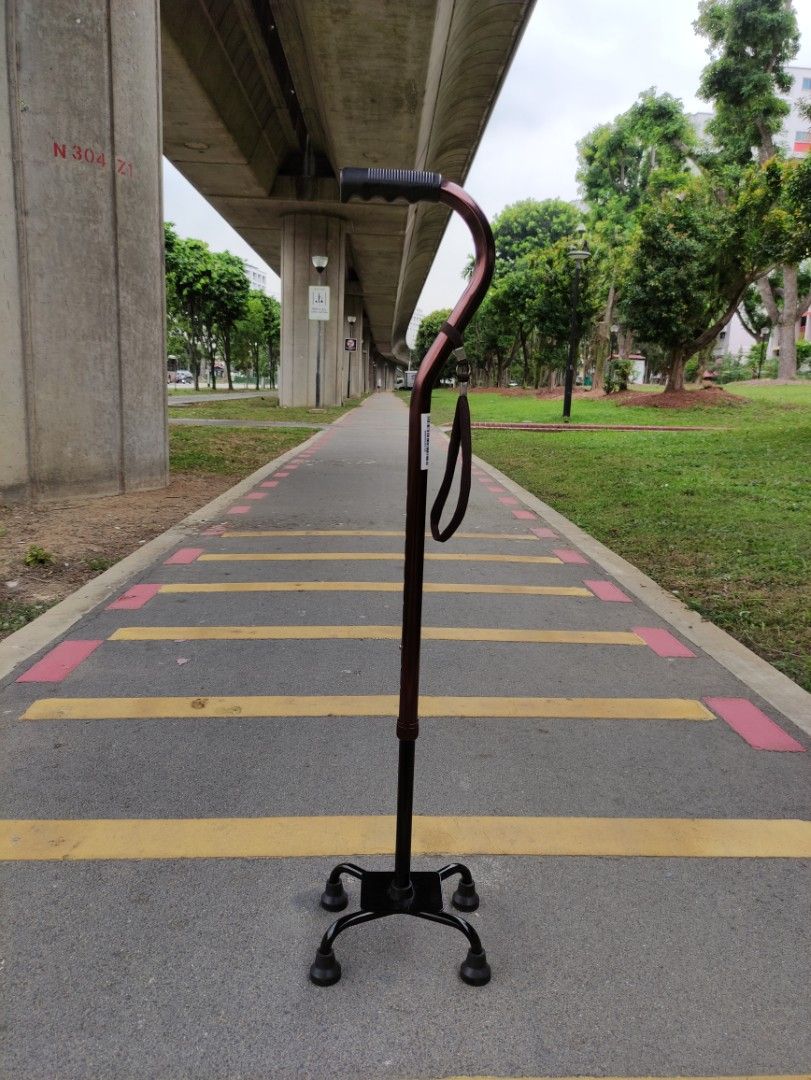 Aluminium Narrow Base Walking Stick, Health & Nutrition, Assistive ...