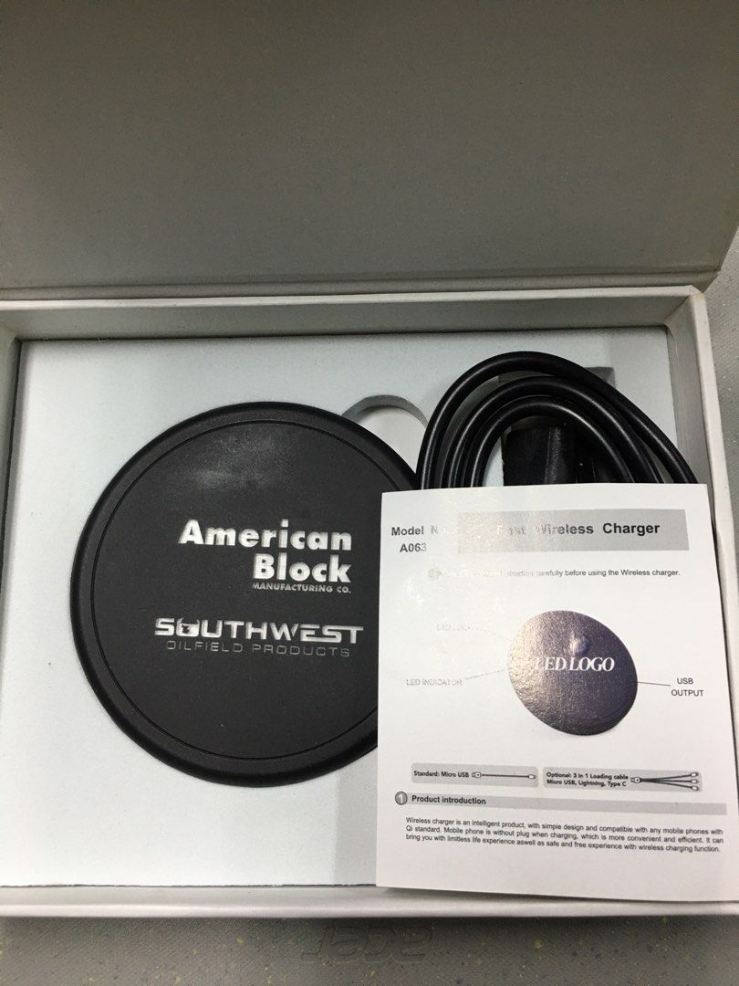 American Block Fast Wireless Charger, Mobile Phones & Gadgets, Mobile ...